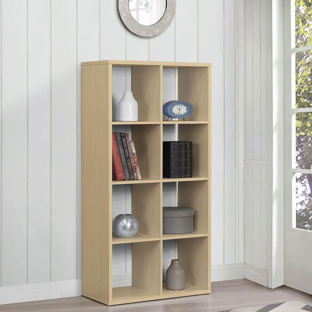 8 Cube Beech Shelving Unit