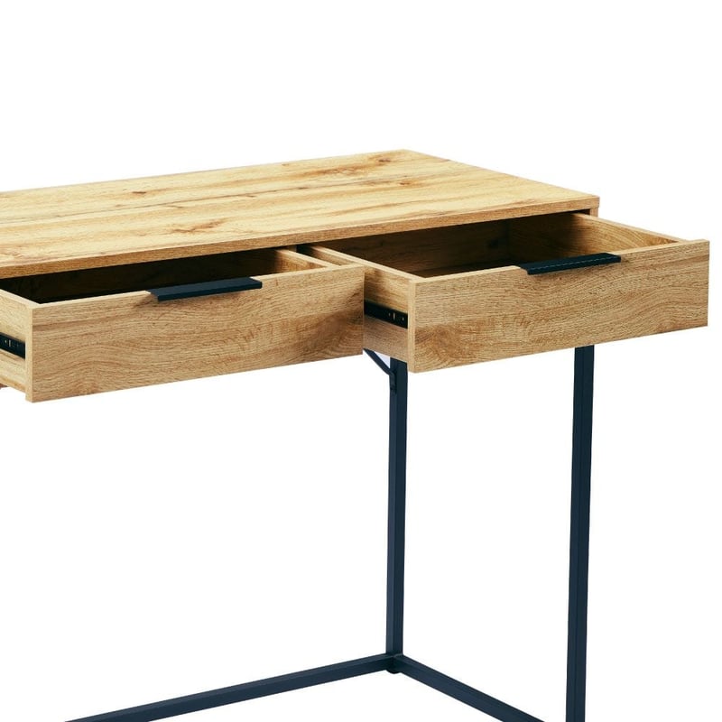 Bali Oak Wooden Dressing Table Desk