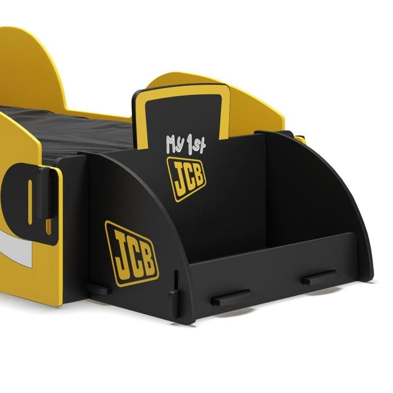 JCB Yellow Children's Digger Toddler Bed