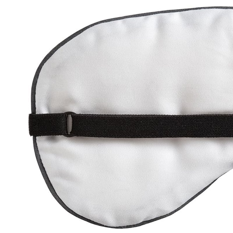 Panda Bamboo Eye Mask - Pure White | Happy Beds
