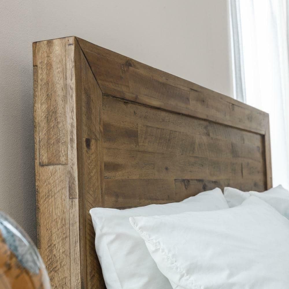 Hoxton Rustic Oak Wooden Bed | Beds | Happy Beds