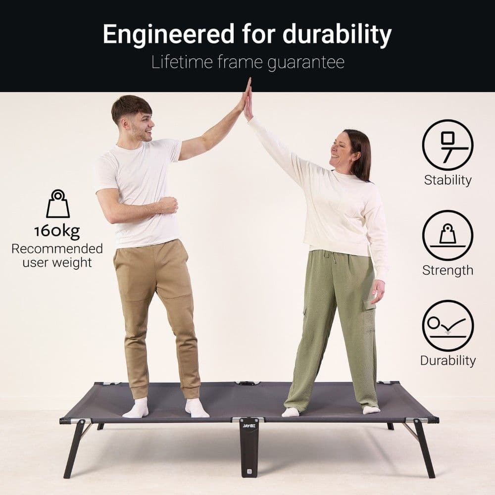 Jay-Be Compact Folding Bed with Mattress | Happy Beds