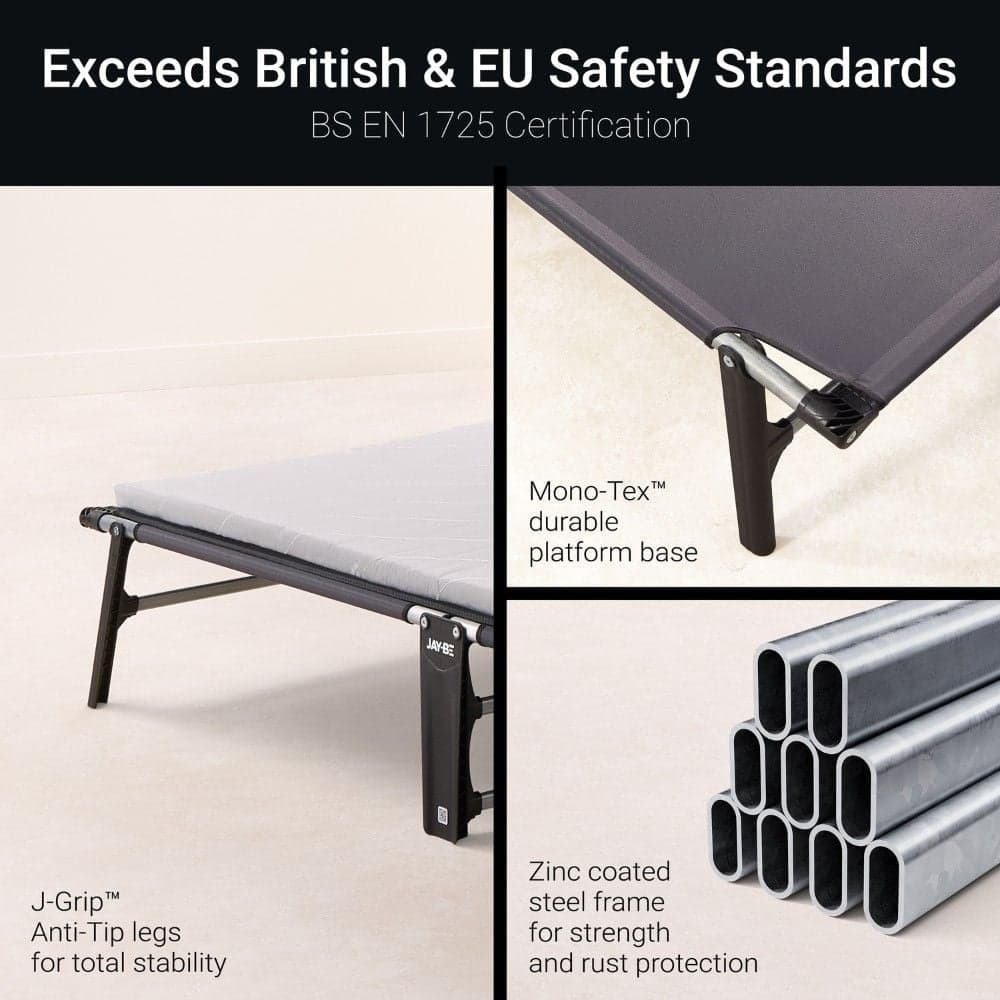 Jay-Be Compact Folding Bed with Mattress | Happy Beds