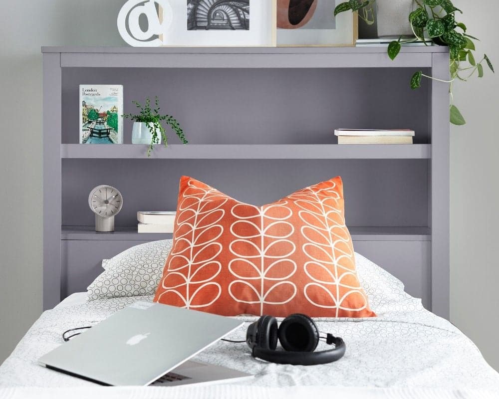 Enzo Grey Wooden 3 Drawer Bookcase Storage Bed | Happy Beds