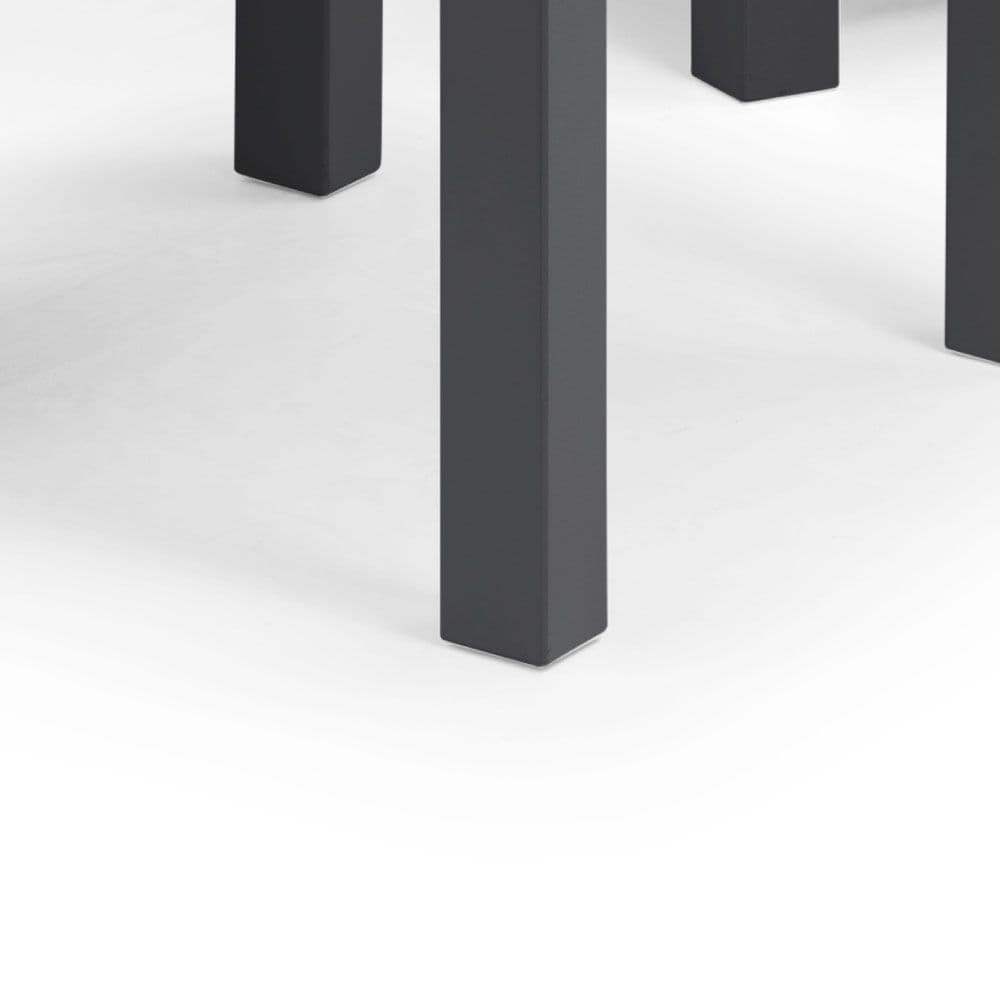 Maine Anthracite Wooden Dressing Table Stool | Happy Beds