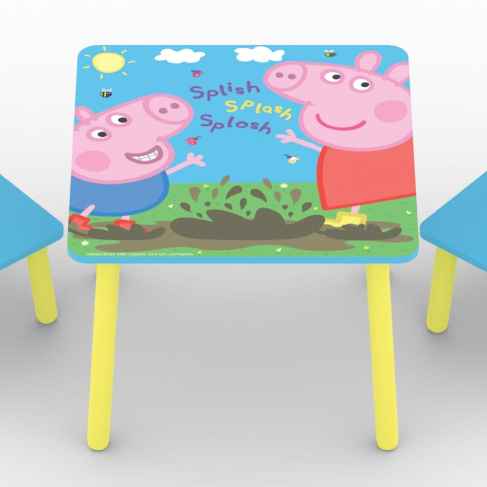Peppa Pig Table and 2 Chairs | Happy Beds