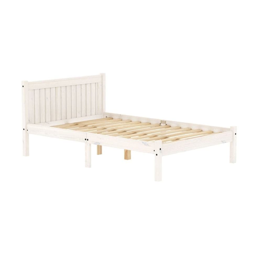 Rio White Washed Wooden Bed Frame - 3ft Single