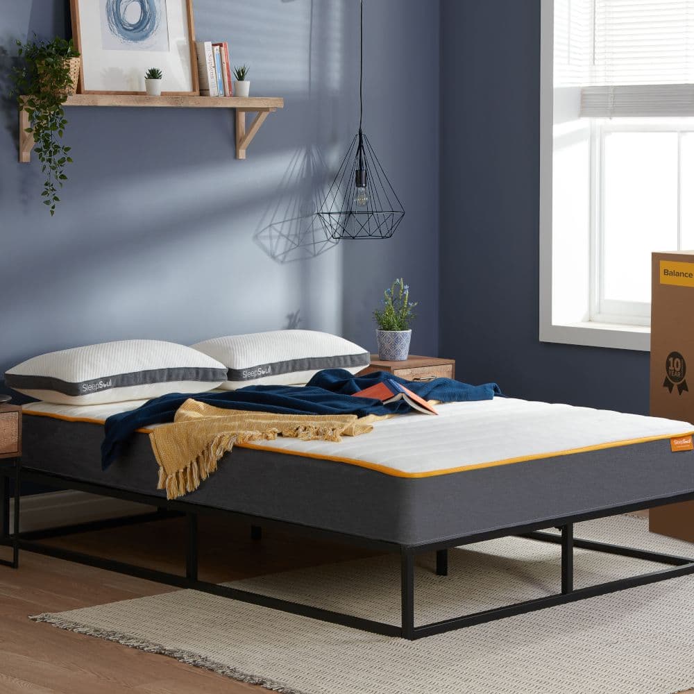 SleepSoul Balance 800 Pocket Spring and Memory Foam Mattress - 4ft ...